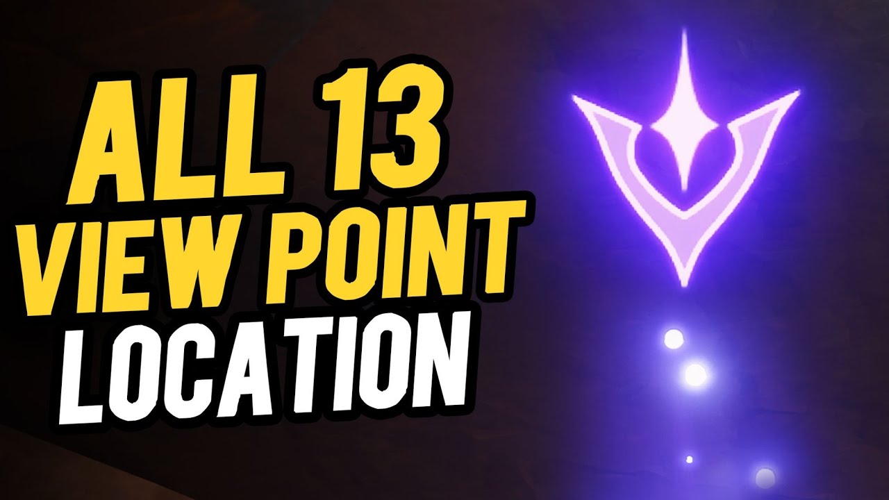 Natlan All Viewpoint Locations | Genshin Impact 5.0 - YouTube