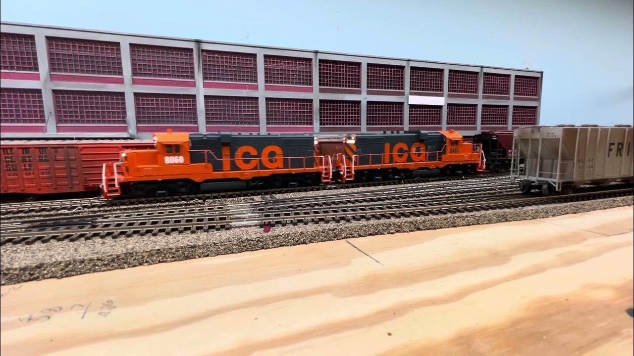 Two ICG trains - YouTube