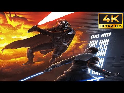 Darth Starkiller vs Luke Skywalker & Fallen Luke - Star Wars Force ...