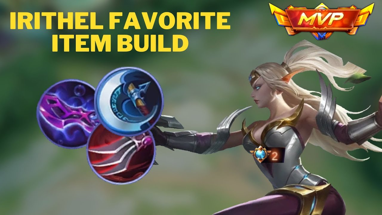 IRITHEL FAVORITE ITEM BUILD YOU MUST TRY 🔥🔥🔥( AUTO DAMAGE + LIFE STEAL ...