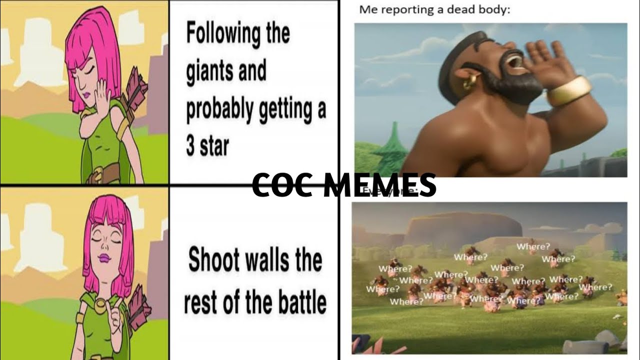 ONLY LEGENDS CAN UNDERSTAND || COC MEMES (PART-18) - YouTube