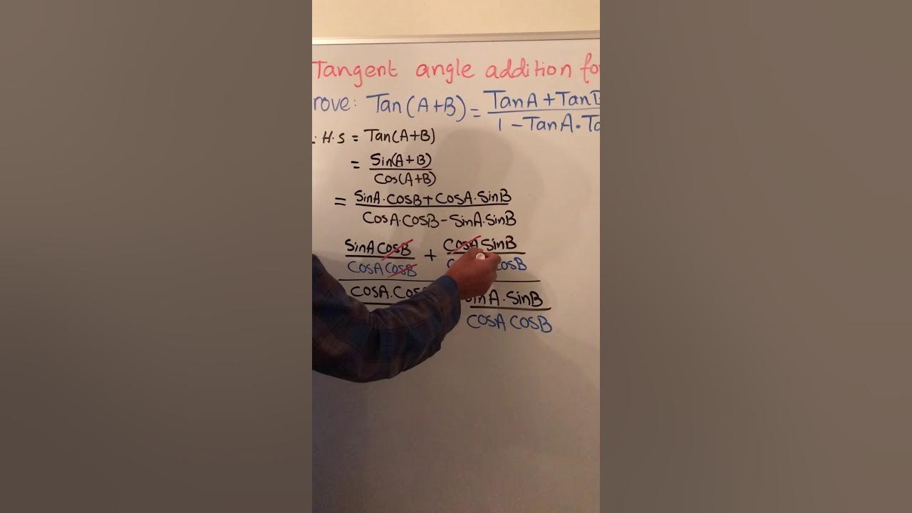 Tangent Angle Addition Formula - YouTube