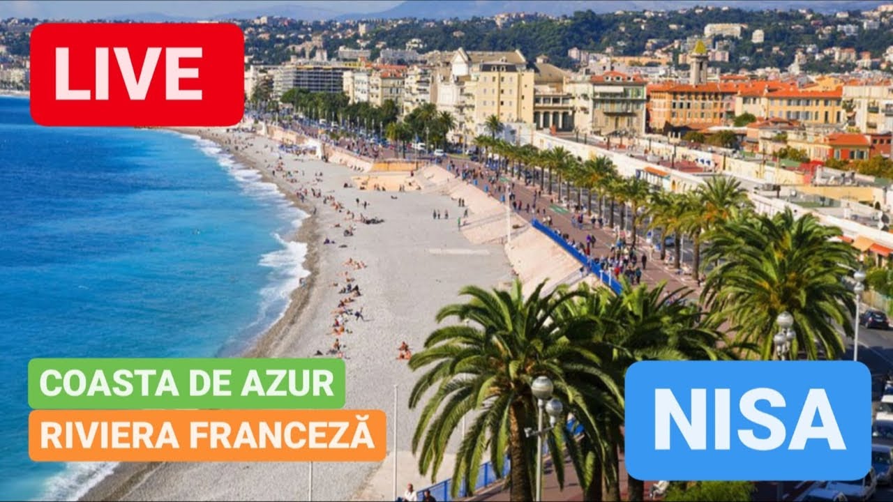 🔴 COASTA DE AZUR - RIVIERA FRANCEZA - Descopera NISA, plaje fine și o ...