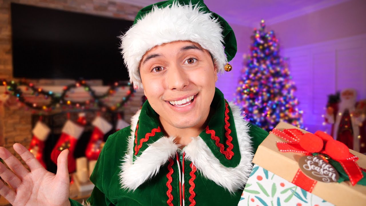 ASMR | Elf Opens Your Presents on Christmas! (Soft Spoken Tingles ...
