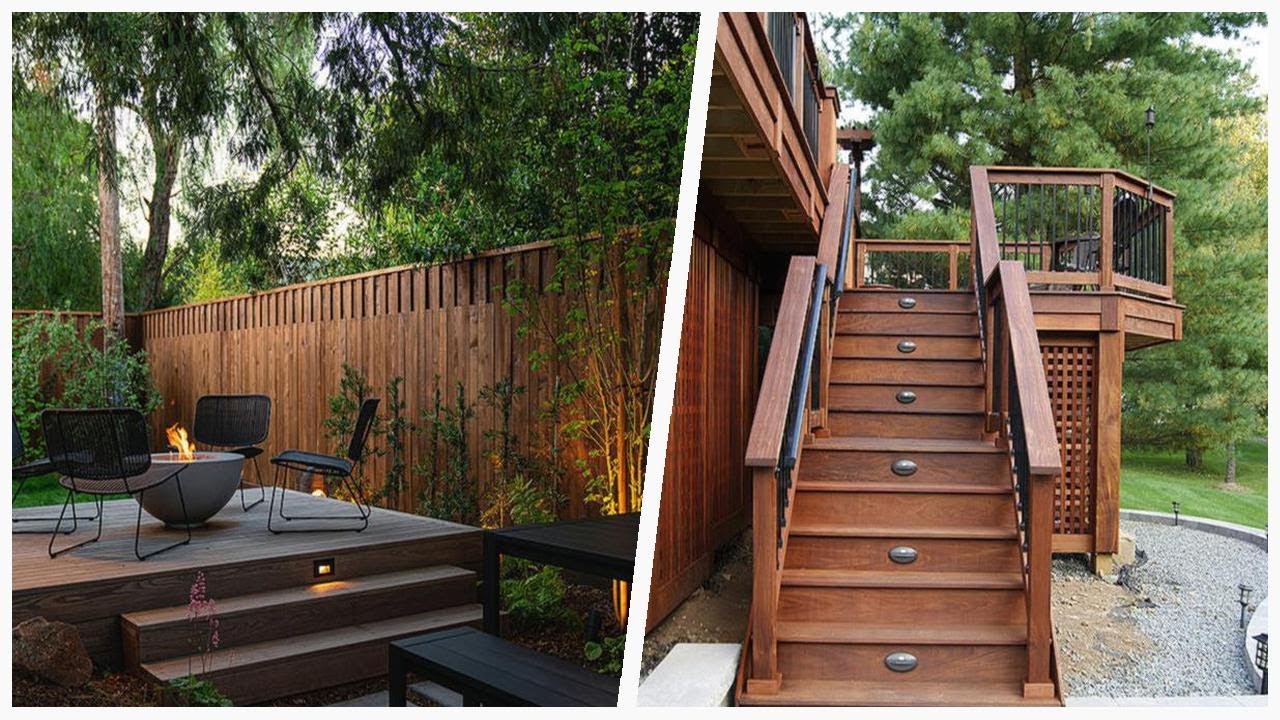 80 Stunning Backyard and Side Yard Deck Design Ideas for Your Home ...