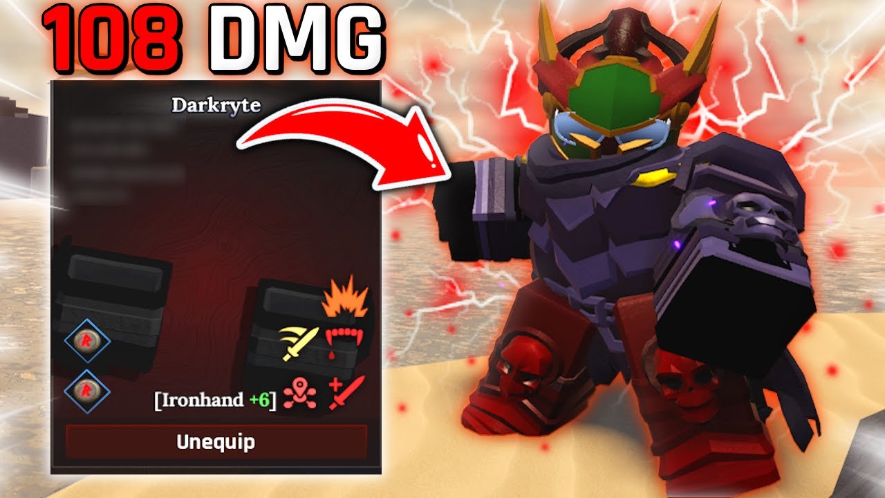 Forging the BEST MYTHIC GAUNTLET Weapon in The Forge Roblox (0.3 SPD ...