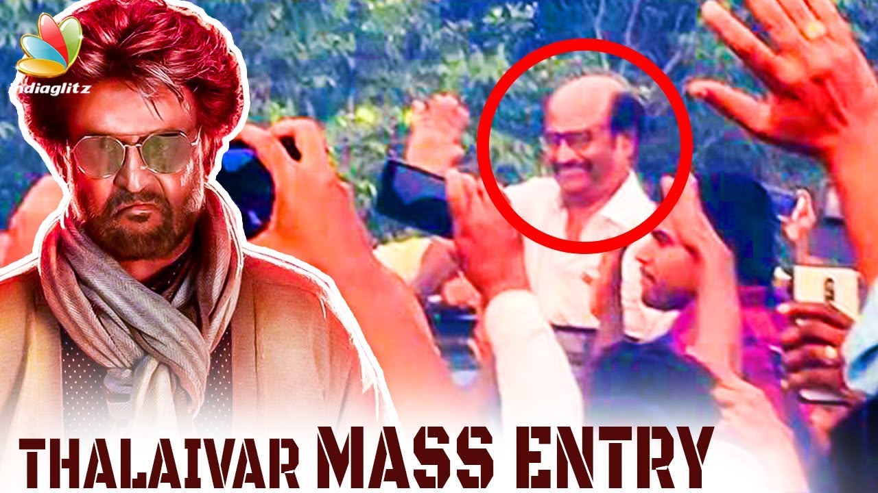 Rajini Marana Mass Entry At Petta Audio Launch | Sun Tv LIVE - YouTube