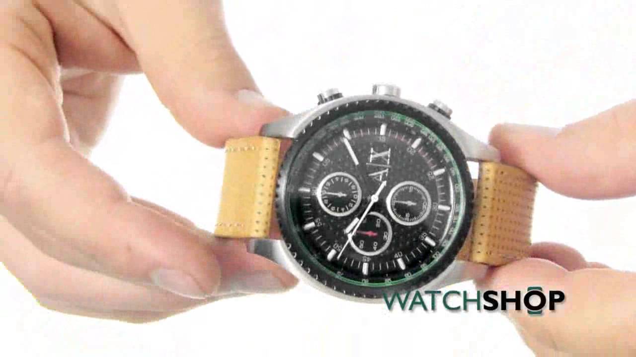 Armani Exchange Men's The Driver Exclusive Chronograph Watch (AX1608 ...