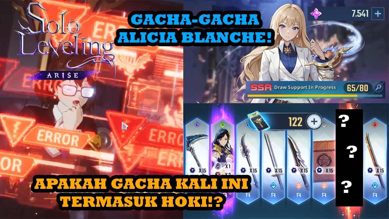 MISI PENCARIAN CHARACTER BARU! ALICIA BLANCHE! LETS GO! - SOLO LEVELING ...