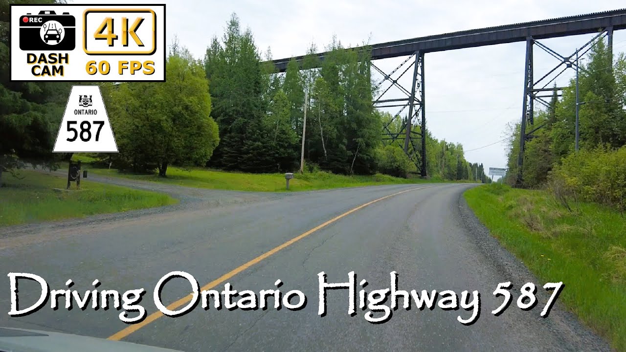 🚗 4K Scenic Drive on Ontario Highway 587 🌲| Thunder Bay’s Hidden Gem ...