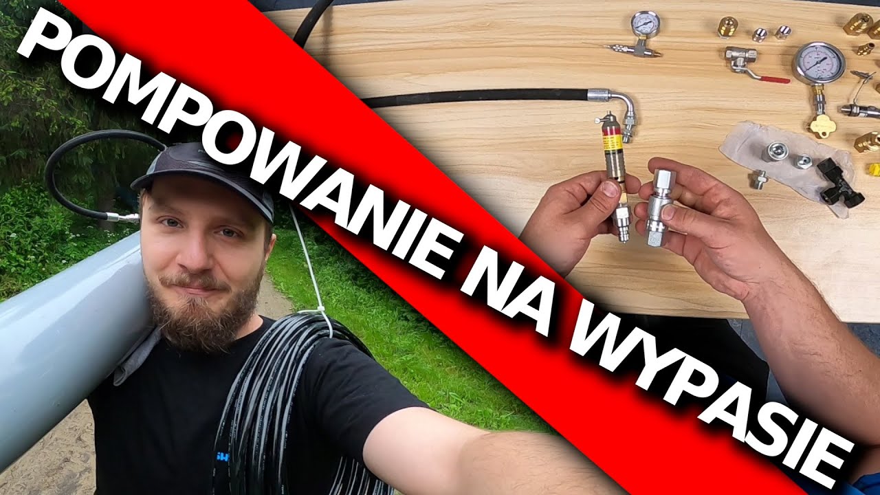 Jak pompować azotem amortyzatory | Przyłącz do butli z azotem - YouTube