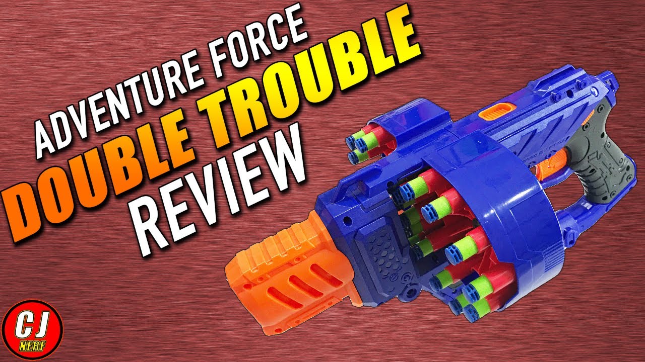 Adventure Force Toy Guns | 2019 Double Trouble Review - YouTube