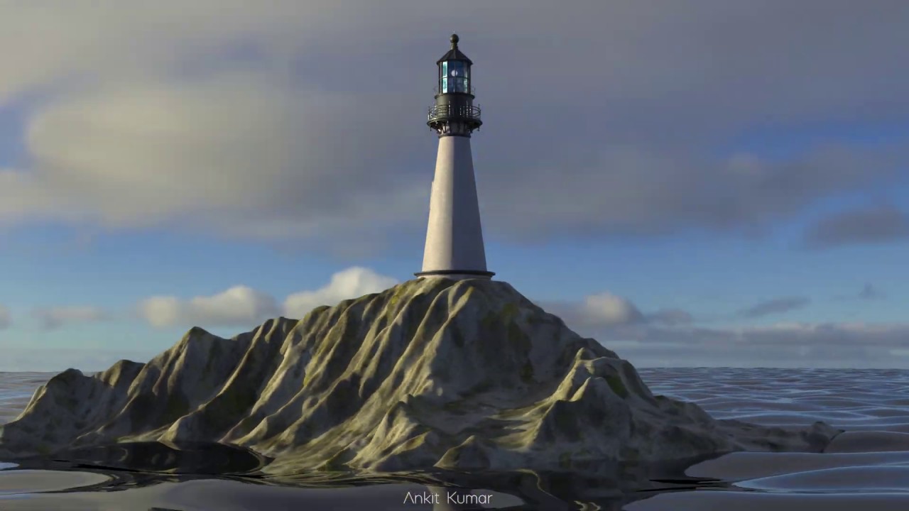 THE ABANDONED LIGHTHOUSE | CGI VIDEO | 3DS MAX | - YouTube