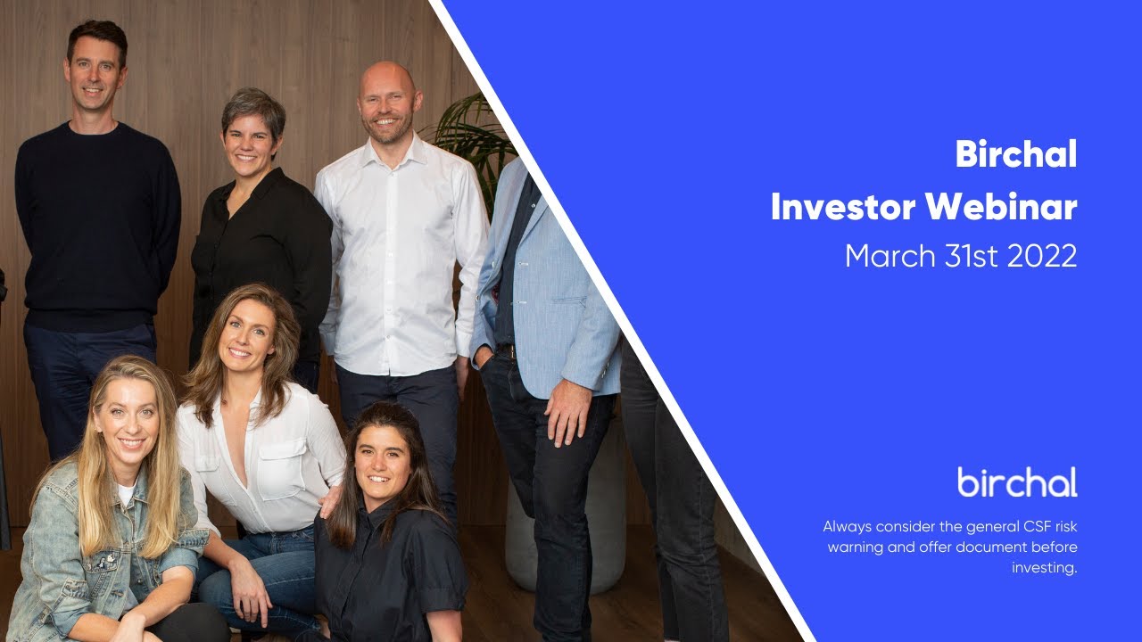 Birchal Raise Investor Webinar - YouTube