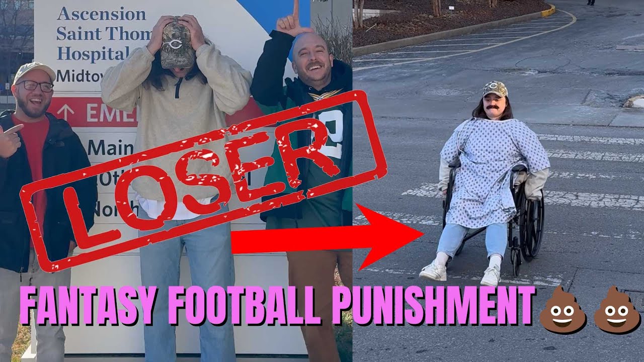 The Ultimate Fantasy Football Punishment - YouTube