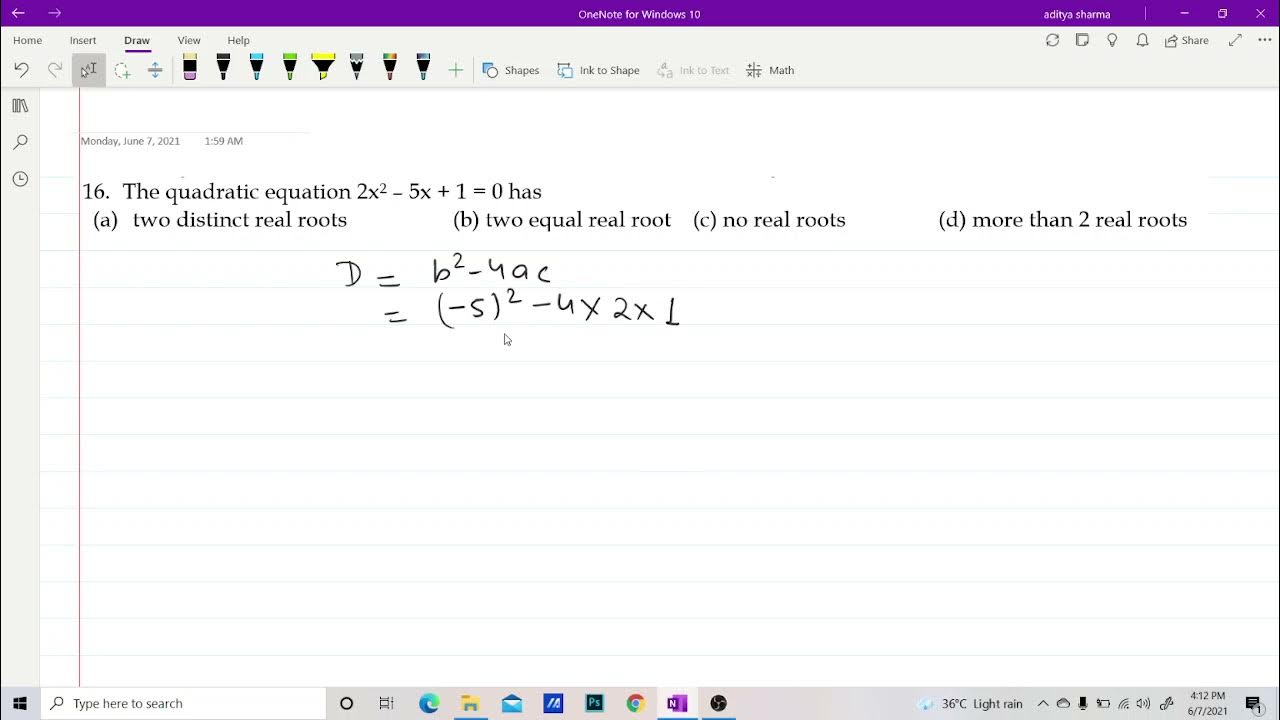 xquadoq016-the-quadratic-equation-2x2-5x-1-0-has-youtube