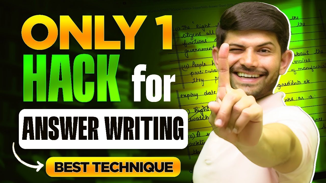How to Improve Your Answer Writing: Tips, Myths & Effective Hacks ...