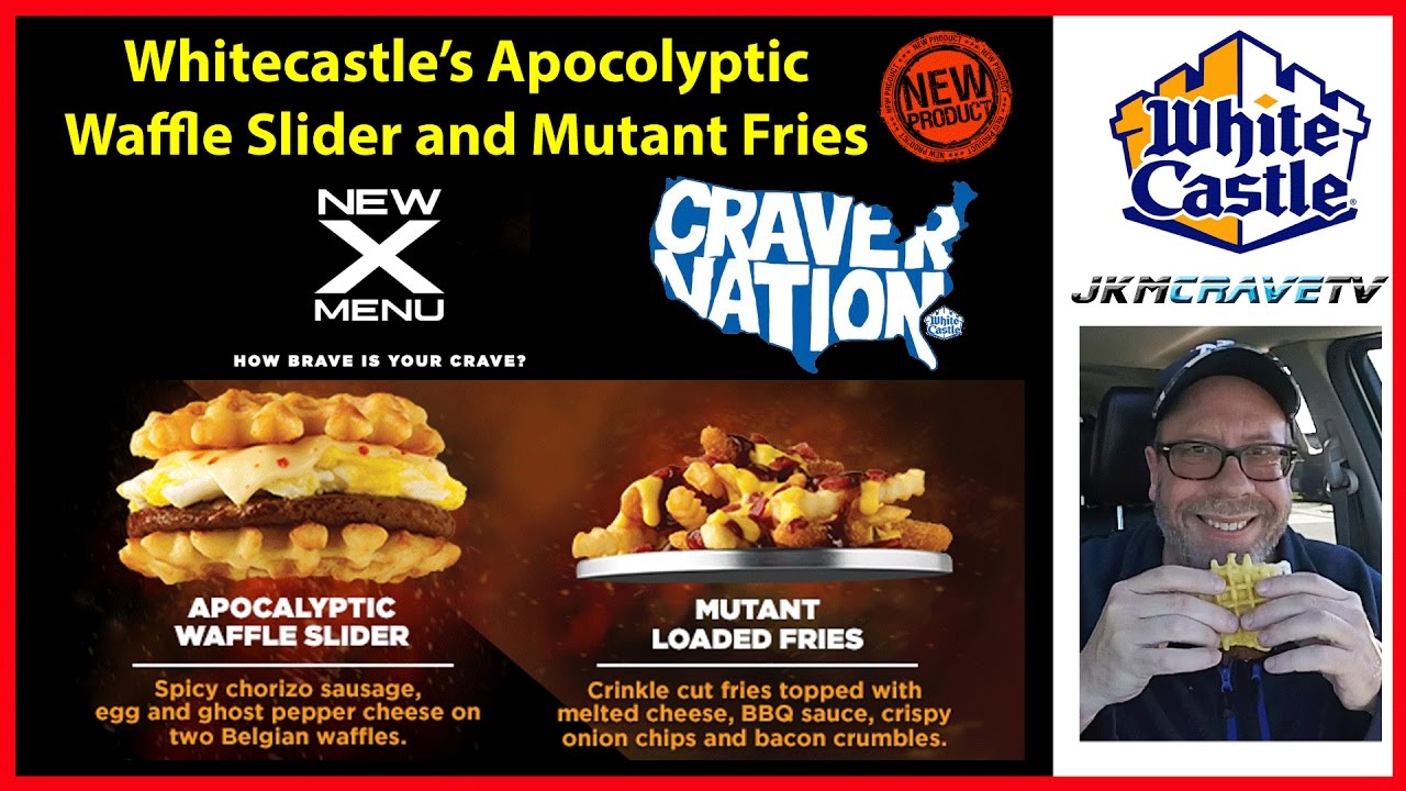 Whitecastle Apocolyptic Waffle Slider & Mutant Cheese Fries ...