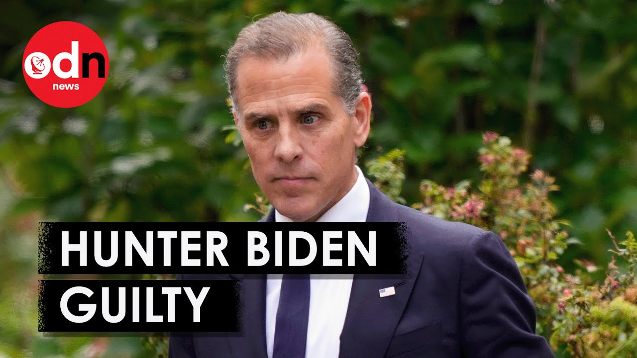 Hunter Biden Found GUILTY On All Three Charges in Federal gun Case ...