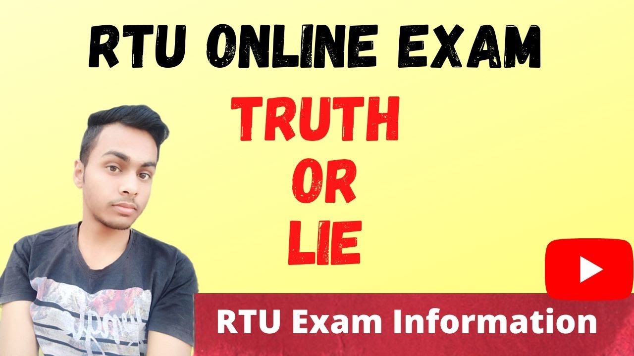 Rajasthan Technical University (RTU) Exam information | RTU Online Exam ...