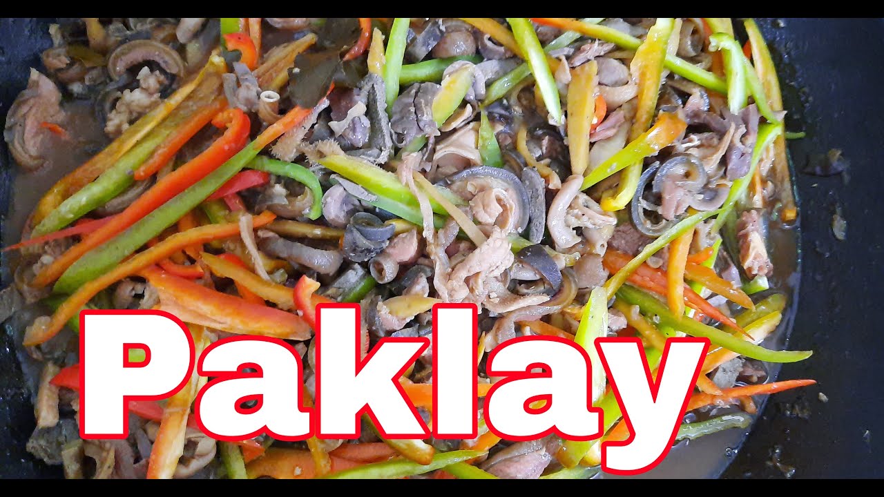 Bisaya Pulutan Recipe Paklay | Puedeng Ulam | Violeta Madarang Vlog ...