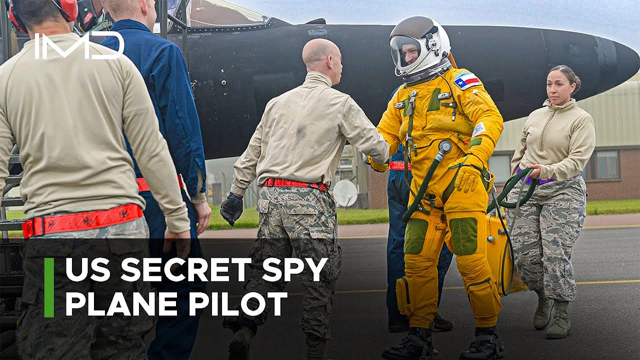 A Day in the Life of a U-2 Spy Plane Pilot Wearing a SPACE SUIT to Fly ...