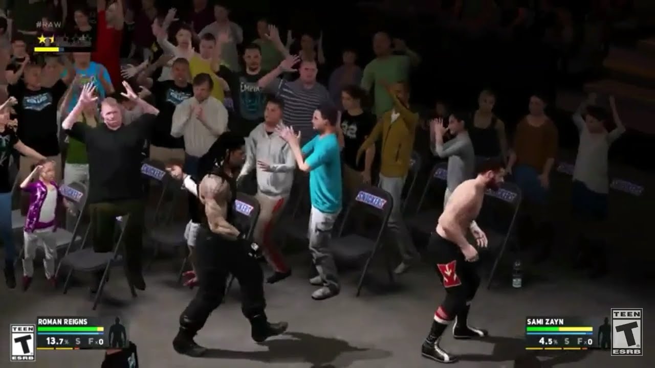 CONFIRMADO!!! WWE 2K17 CROWD & BACKSTAGE FIGHTING - YouTube
