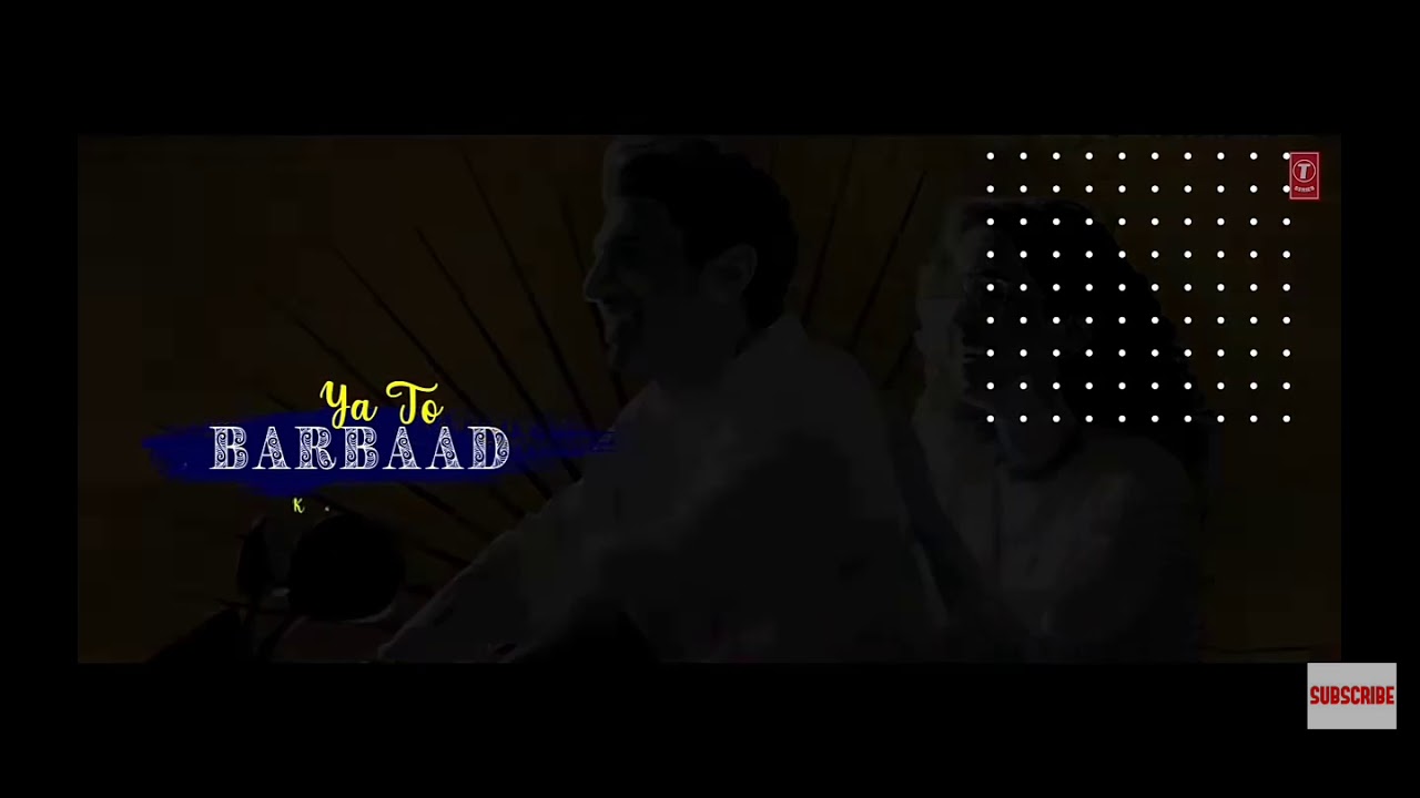 Aabaad Barbaad song lyrical - YouTube