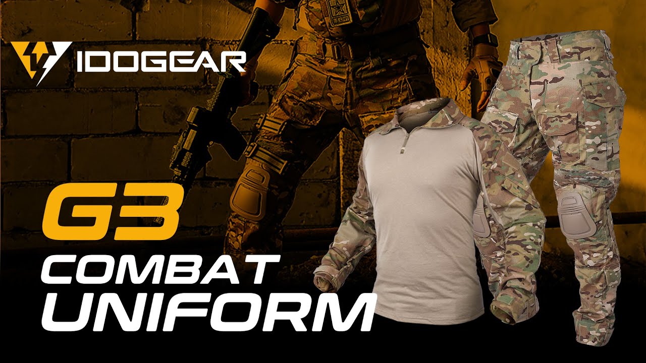IDOGEAR Tactical G3 Upgraded Combat Uniform Military Clothing Tactical ...