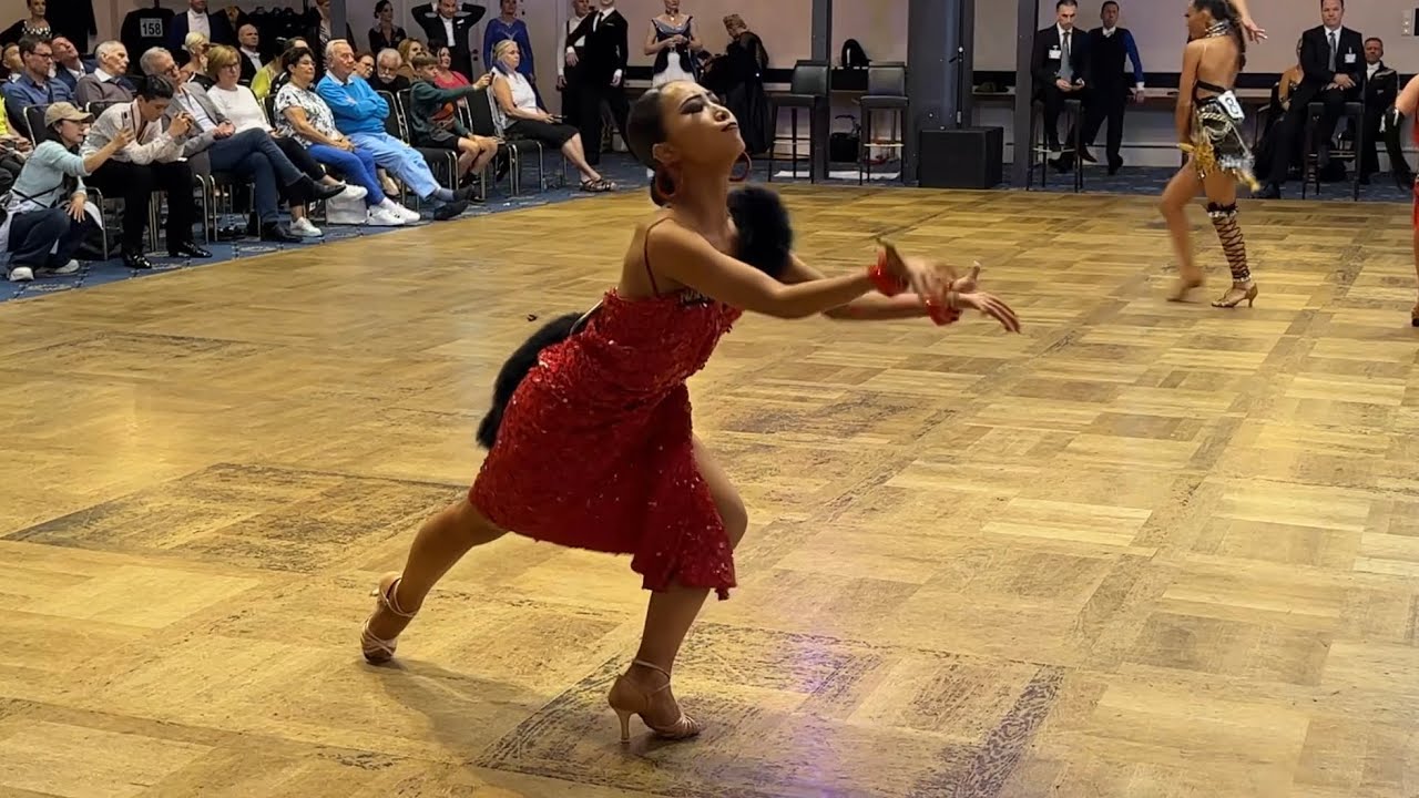 Yike Li (CHN) Solo Youth Latin [Rumba] GOC 2023 - Stuttgart - YouTube