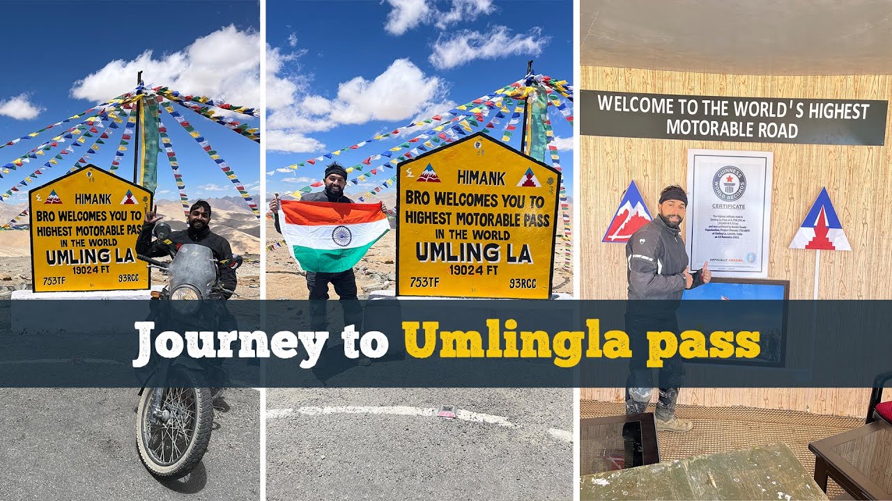 MY JOURNEY TO UMLINGLA PASS | HANLE TO UMLINGLA | 19,024 FT - YouTube