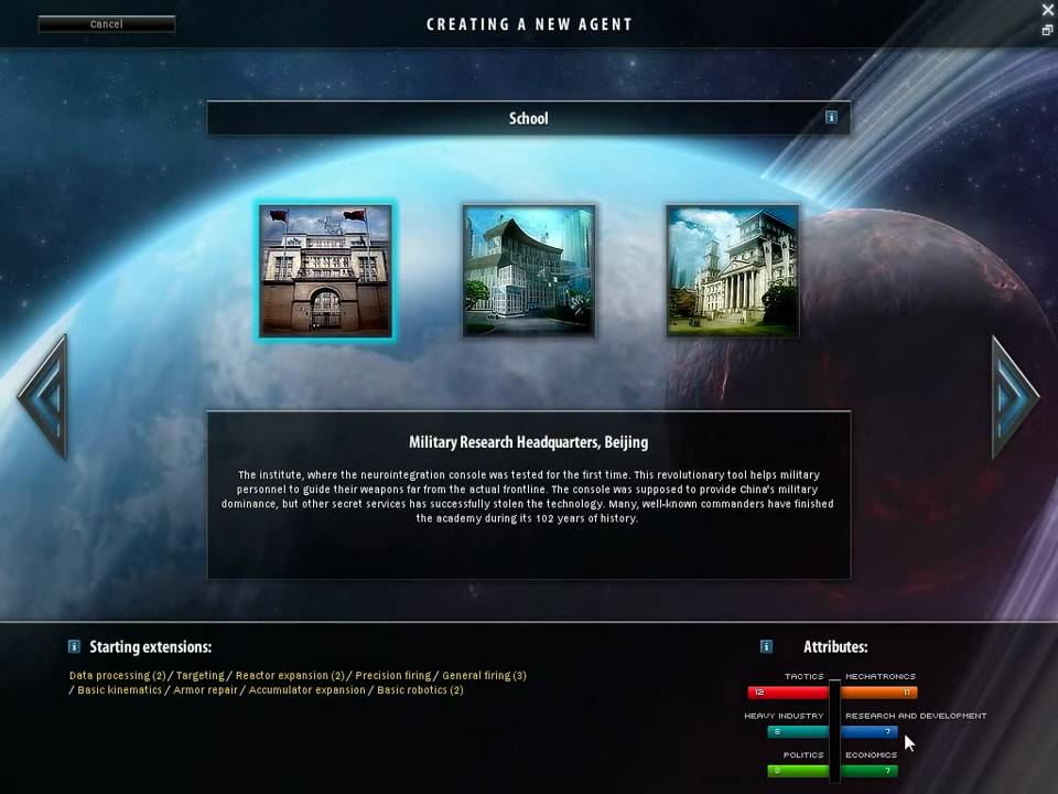 Perpetuum Online Avatar Creation Screen - YouTube