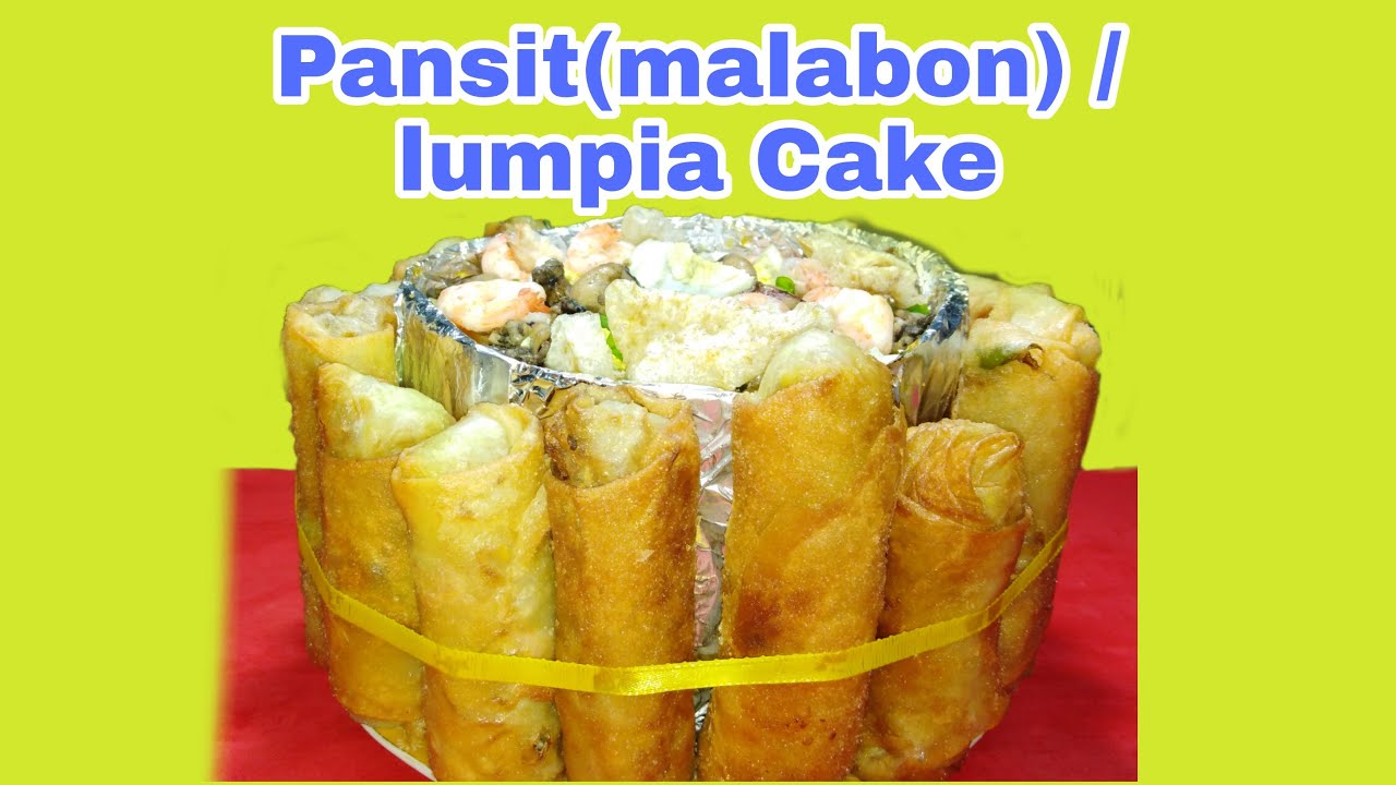 Pansit Malabon - Lumpia Cake #59 @TimBuenaflorVLOG0620 - YouTube