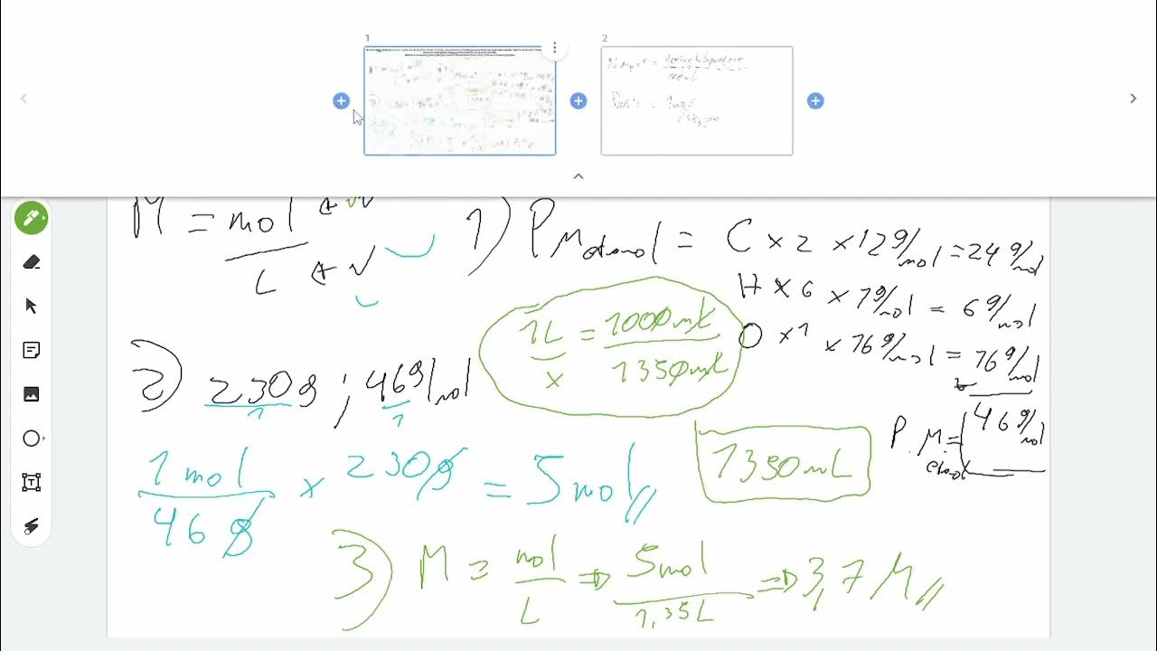 C1*V1=C2*V2 - YouTube