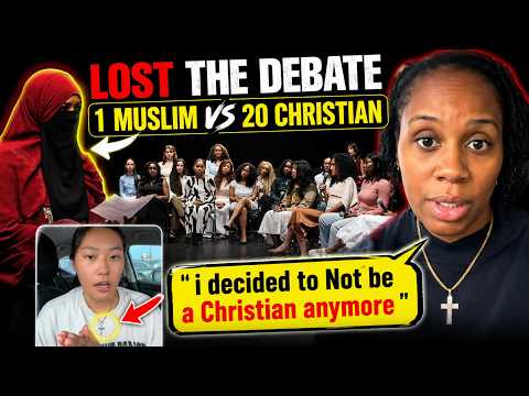 After Watching One Muslim Woman Face 20 Christian Women...She Left Her Religion
