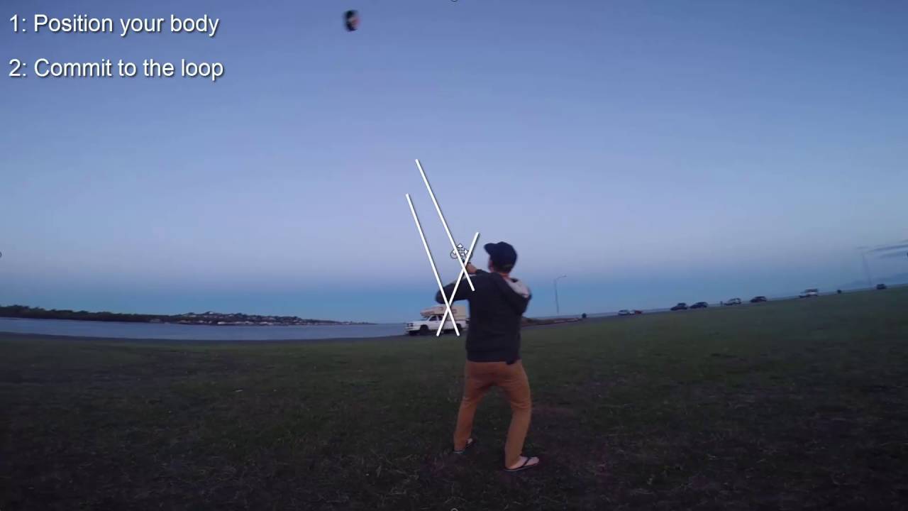 How to loop a kitesurfing trainer kite: Trainer kite tutorials - YouTube