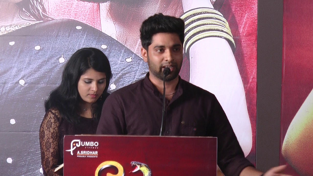 Actor Manas speech at NEEYA 2 Press meet - YouTube