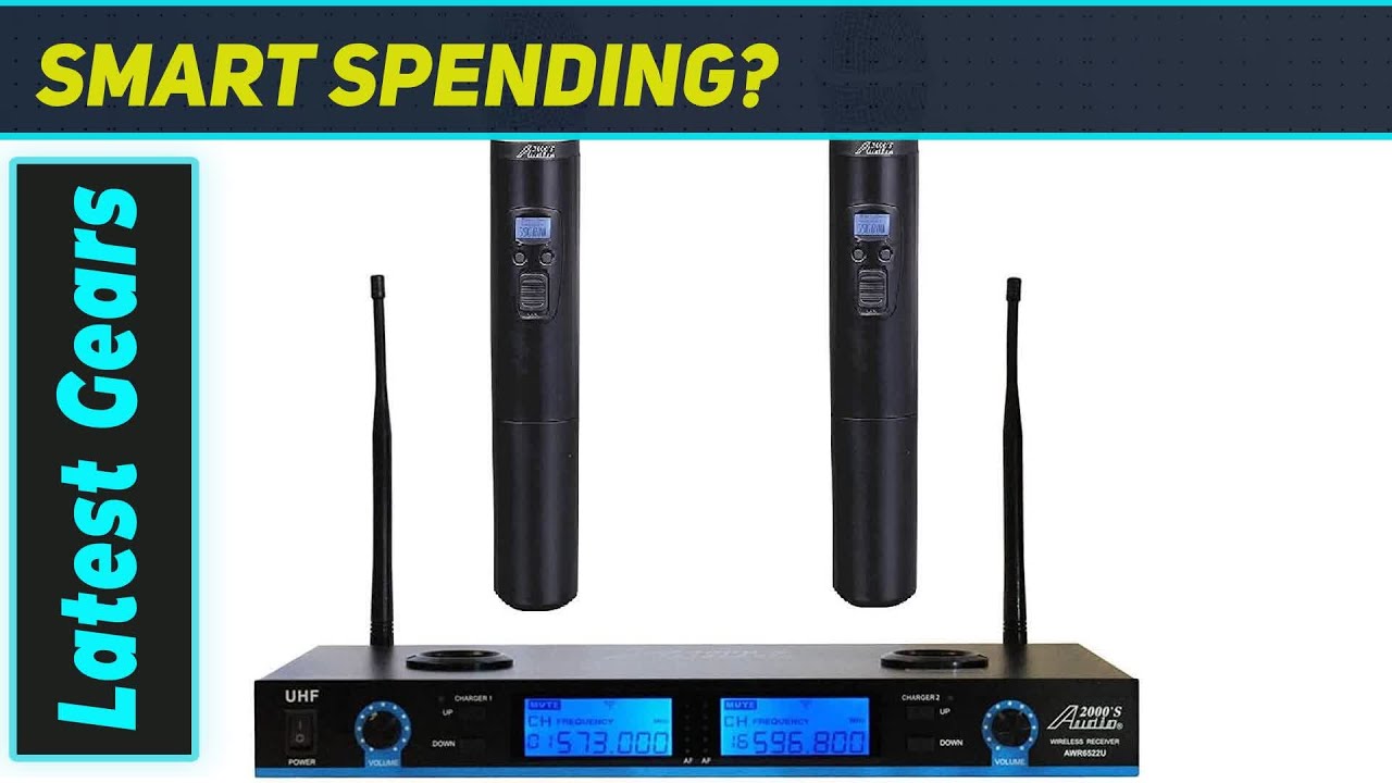 Audio 2000S WM6522: The Premier Wireless Mic System for Karaoke Fun ...