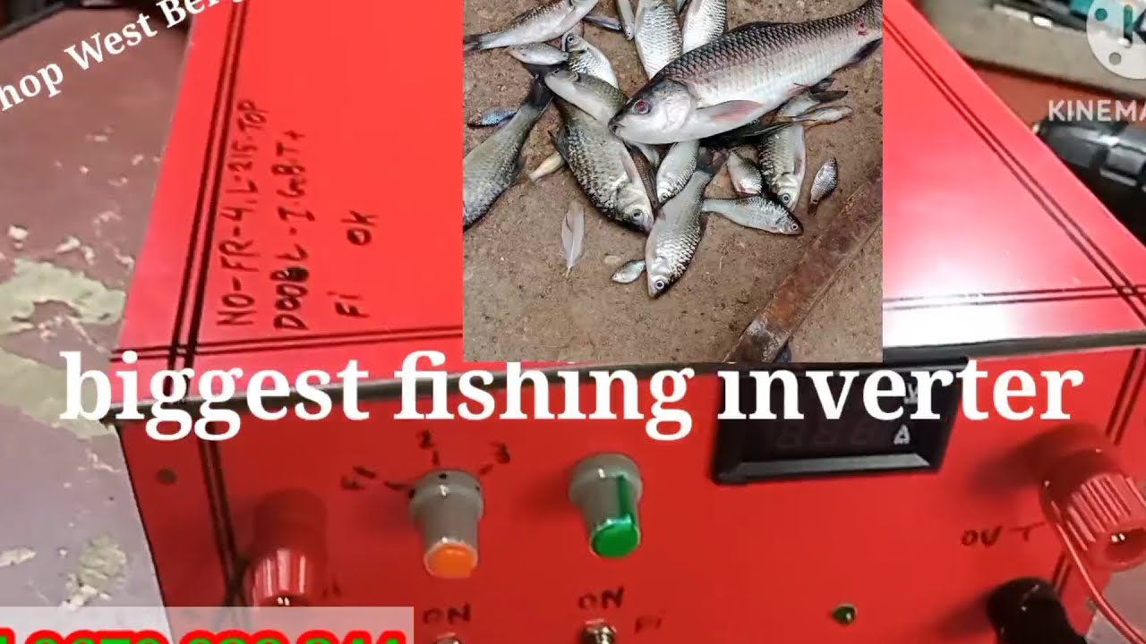 biggest fishing inverter, biggest ultrasonic inverter. - YouTube