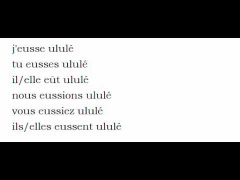 Conjugate French verb # Ululer = ululer - YouTube