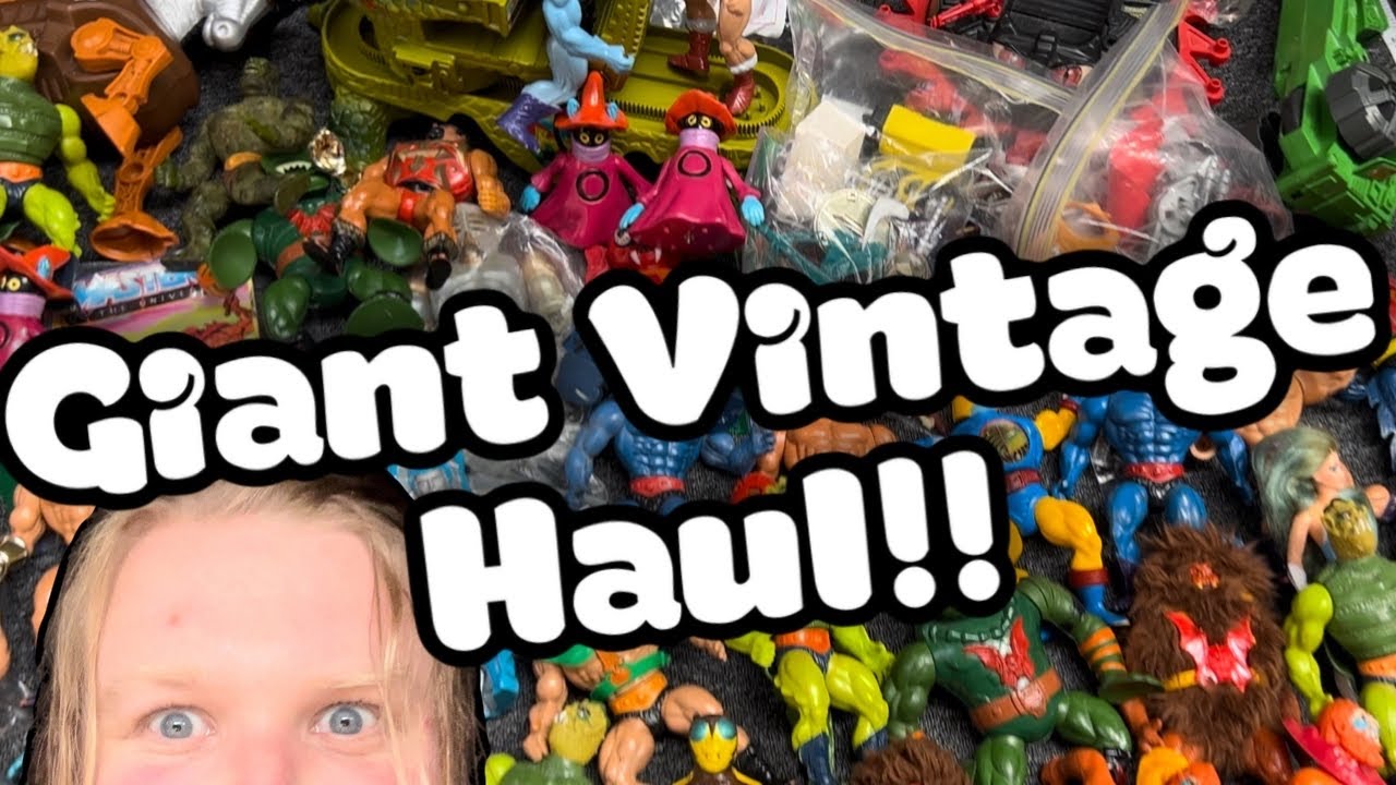 HUGE 80s & 90s Toy Haul! - YouTube