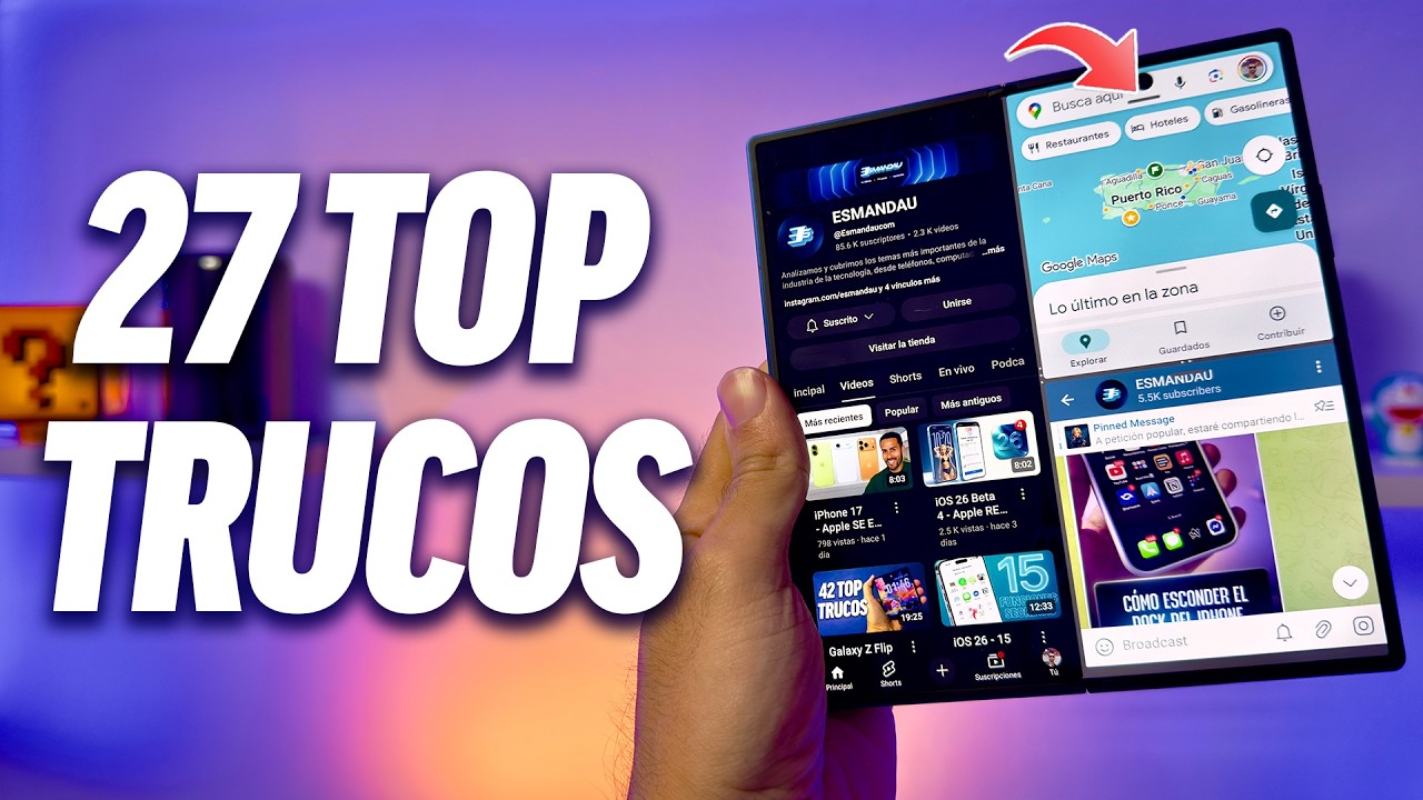 Galaxy Z Fold 7 - 27 TOP TRUCOS y TIPS - YouTube