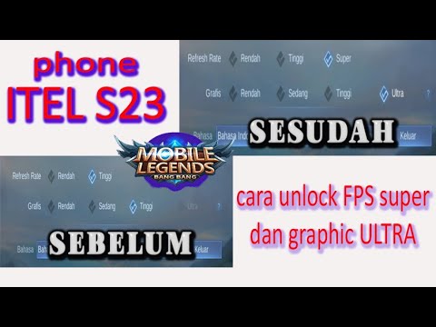 CARA UNLOCK 90 FPS SUPER FRAME RATE DAN GRAPHIC ULTRA MOBILE LEGENDS DI ...