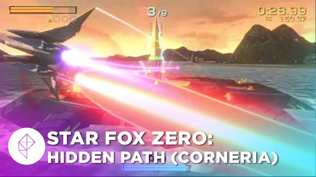 Star Fox Zero: Corneria — Hidden Path Gameplay - YouTube