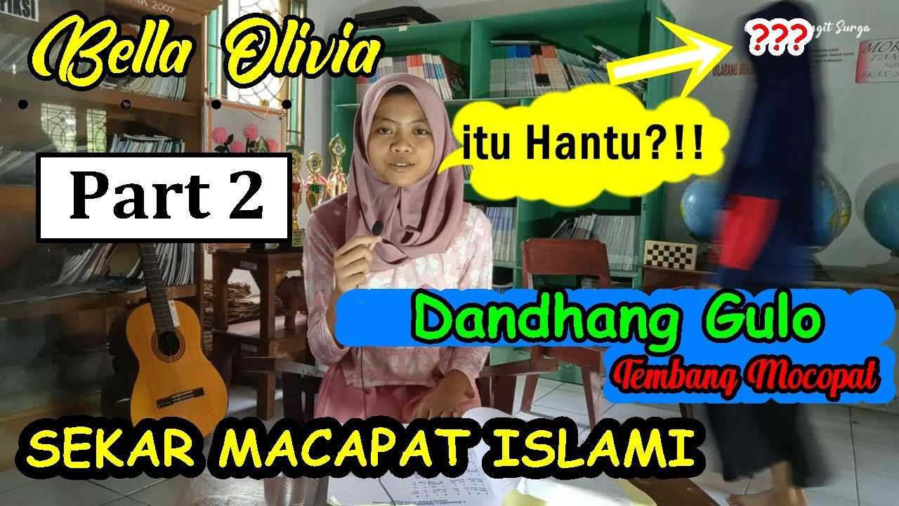 ADA HANTU!!! MOCOPAT DANDANG GULO (Bella Olivia) Part 2 - YouTube