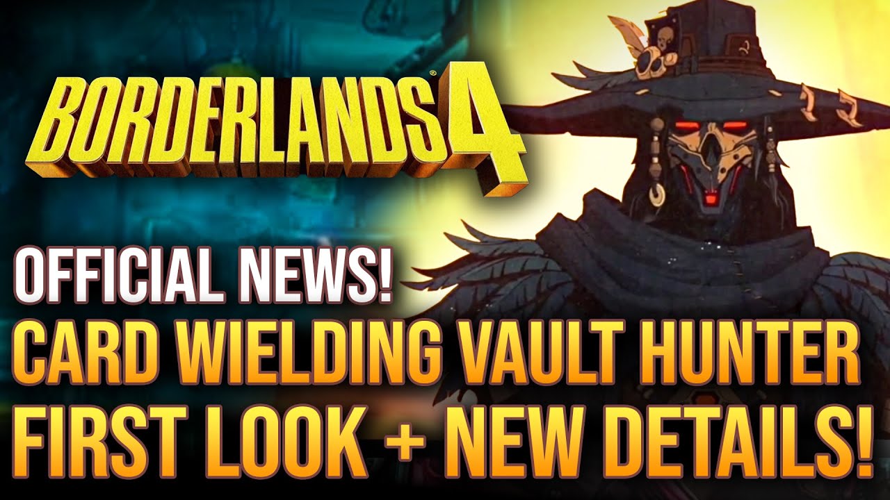 Borderlands 4 - New Card Wielding Vault Hunter REVEALED! All New ...