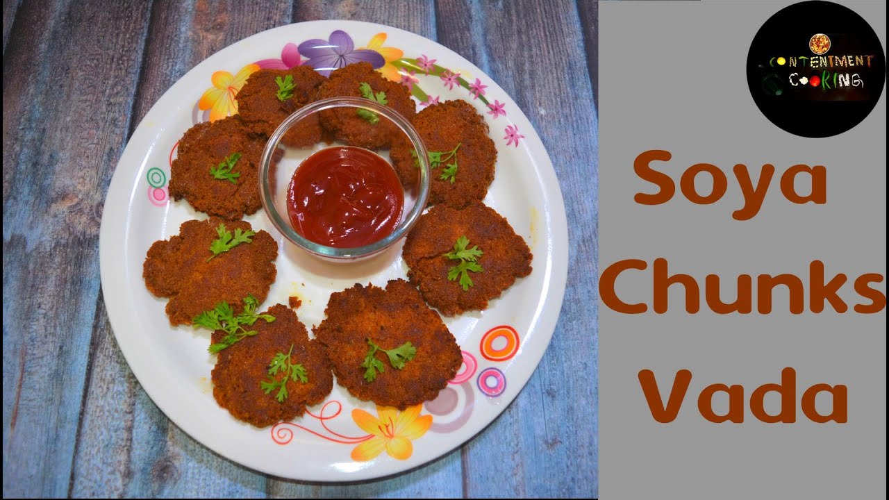 Soya Chunks Vada - YouTube