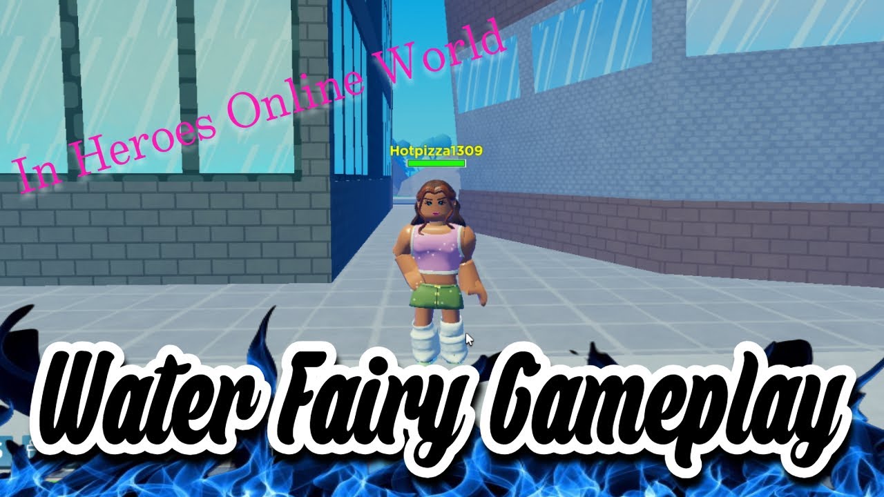 Water Fairy Gameplay | Heroes Online World | HOW | Roblox - YouTube