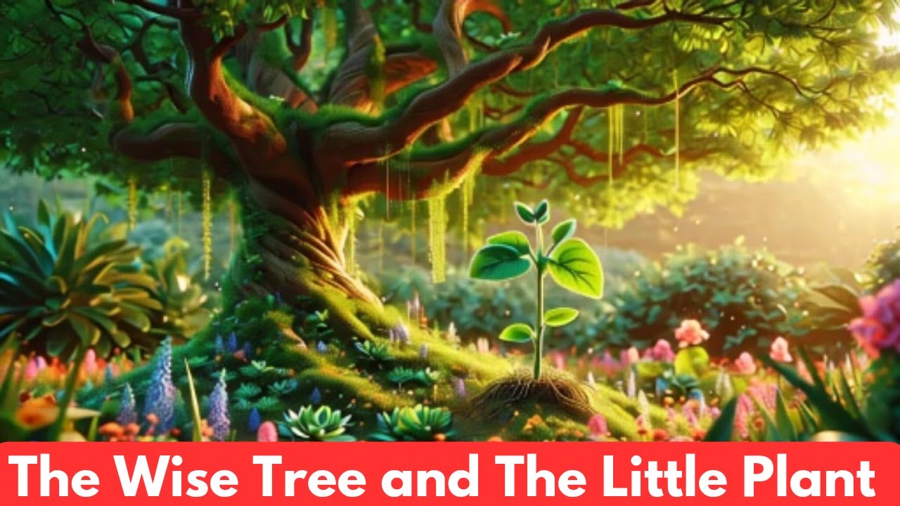 The Wise Tree and The Little Plant 🌲☘️| Moral story | Bedtime story | Fairytale @KidzFairyTales ...
