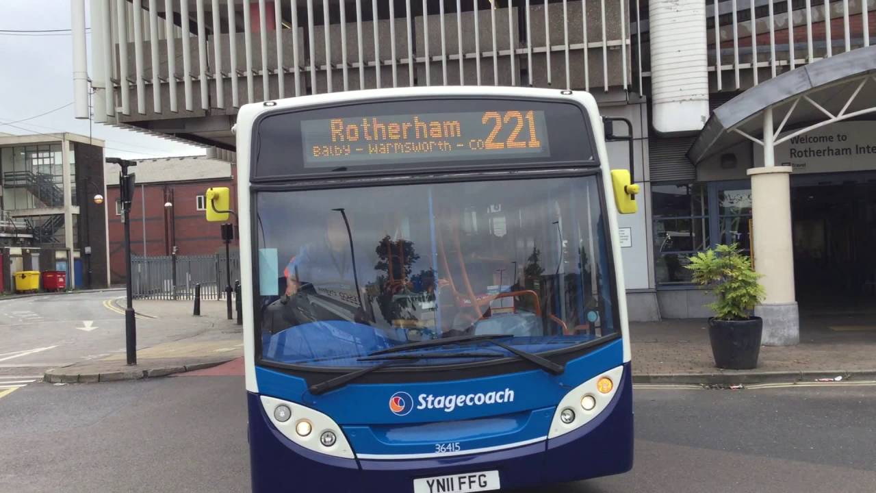 Buses in Rotherham, September 2016 (HD) - YouTube